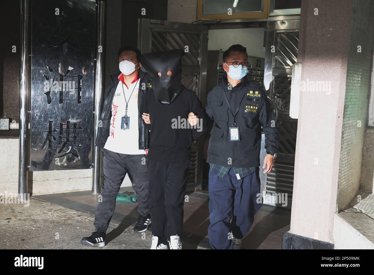 The sixth suspect of HK model Abby Choi Tin-fung murder case escorted ...