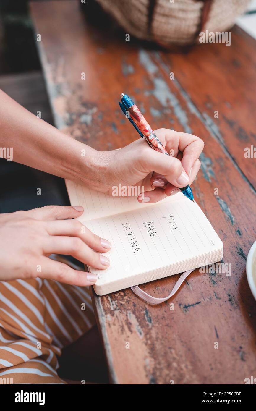 Reflective journaling hi-res stock photography and images - Alamy