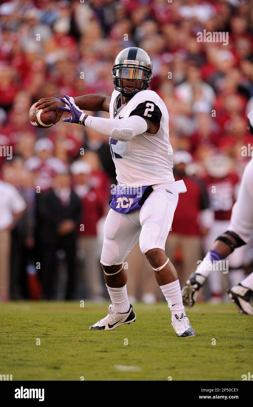 Texas Christian Horned Frogs Trevone Boykin (2) during a game against ...