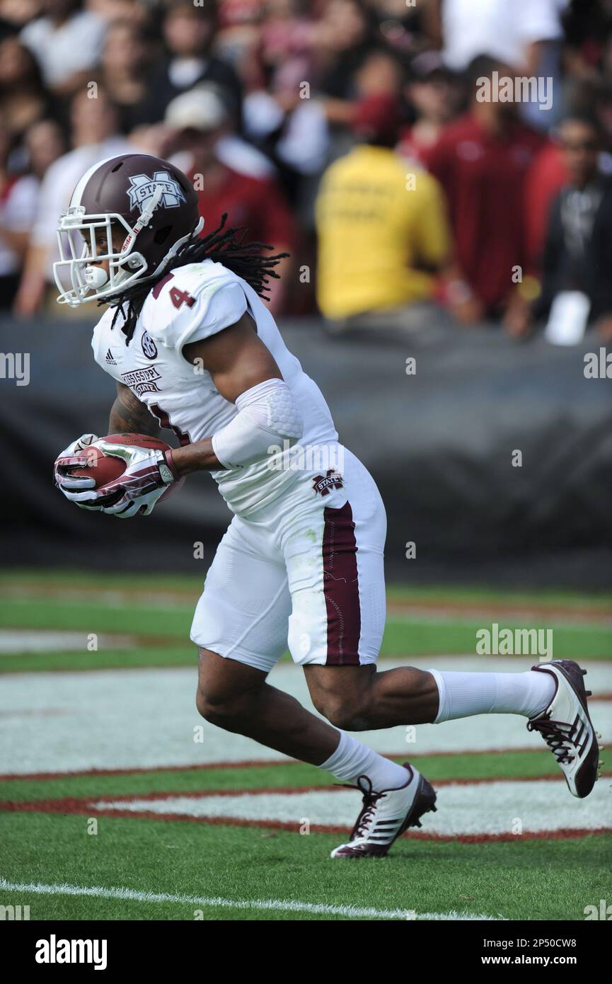 Mississippi State Bulldogs Jameon Lewis (4) during a game against the ...