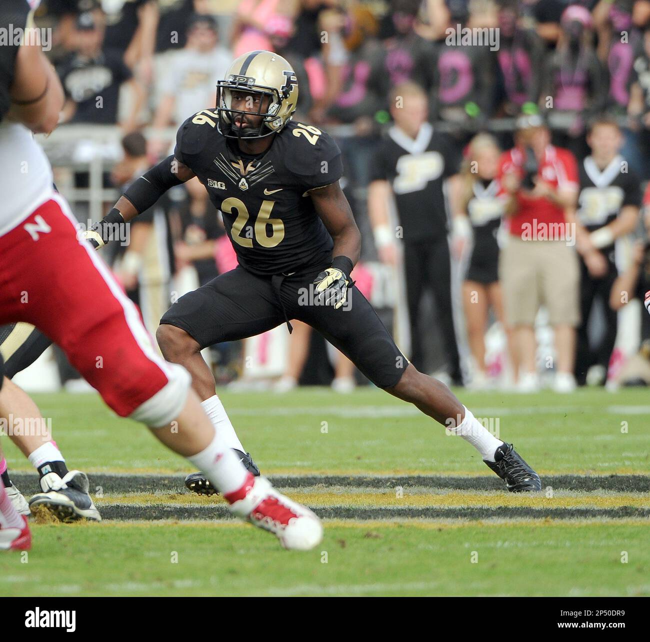 Purdue Boilermakers Antoine Lewis (26) during a game against the ...