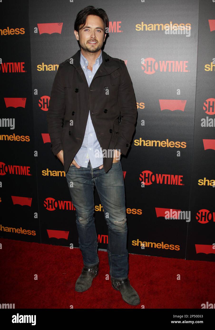 Justin Chatwin attends the premiere reception for Showtime's 'Shameless ...