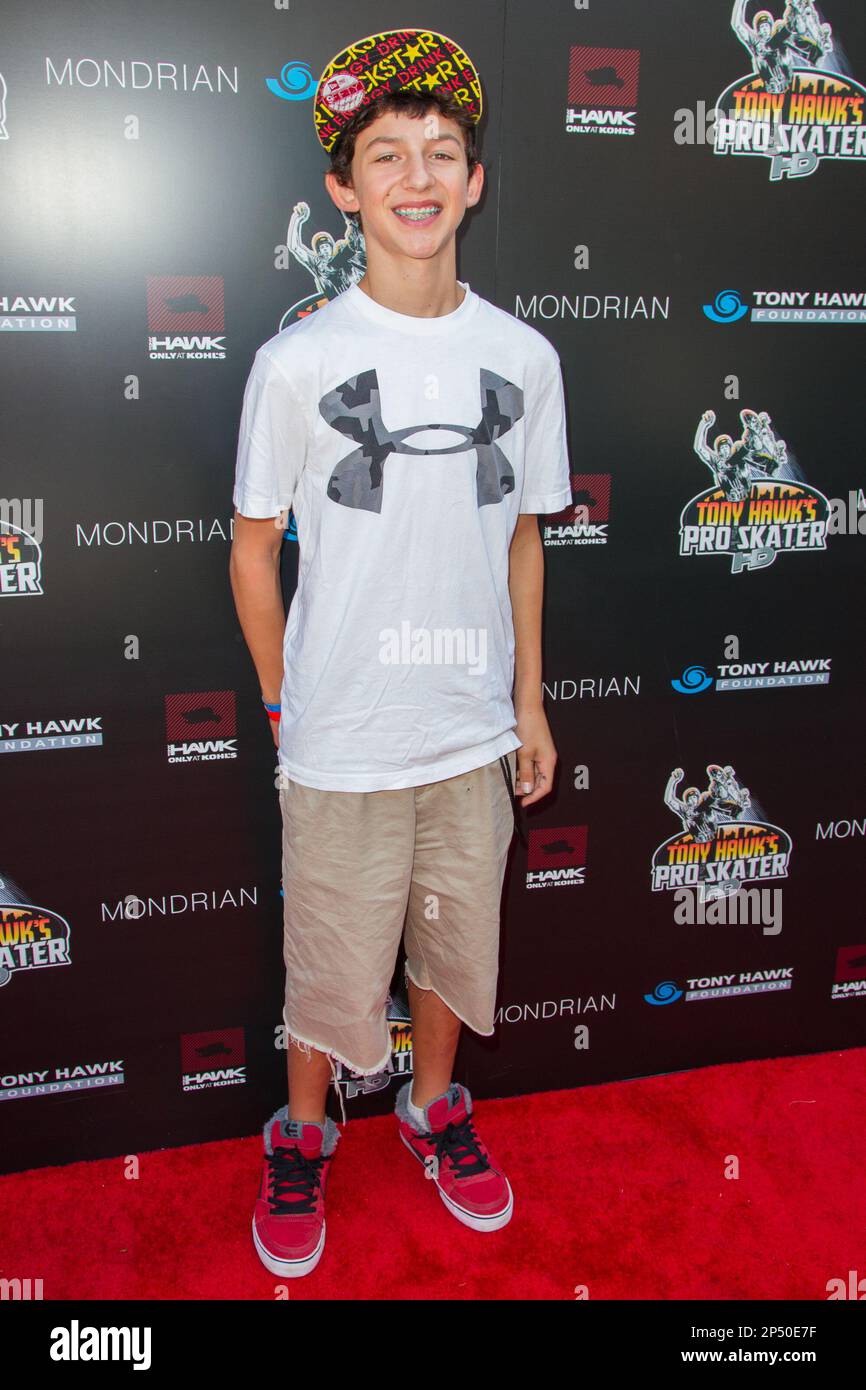 Mitchie Brusco arrives at the 9th Annual Stand Up For Skateparks ...
