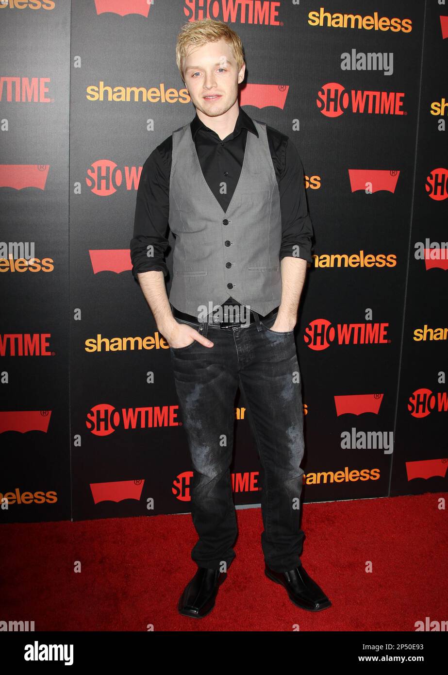 Noel Fisher attends the premiere reception for Showtime's 'Shameless ...
