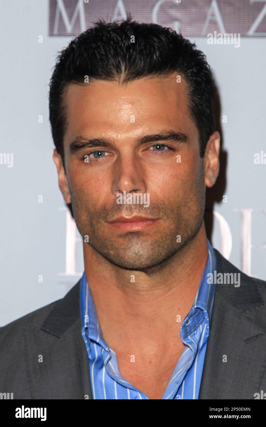 Dustin Moss attends the Viva Glam Magazine's Nov. Issue party held at ...