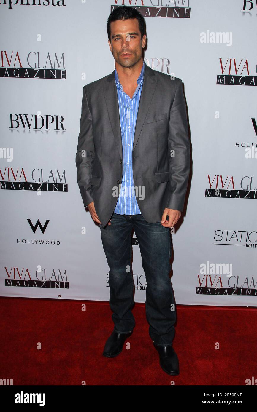 Dustin Moss attends the Viva Glam Magazine's Nov. Issue party held at ...