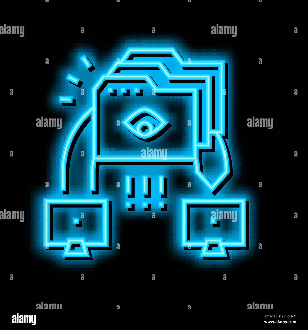 eavesdropping attacks neon glow icon illustration Stock Vector Image ... eavesdropping attacks neon glow icon illustration Stock Vector Image ...
