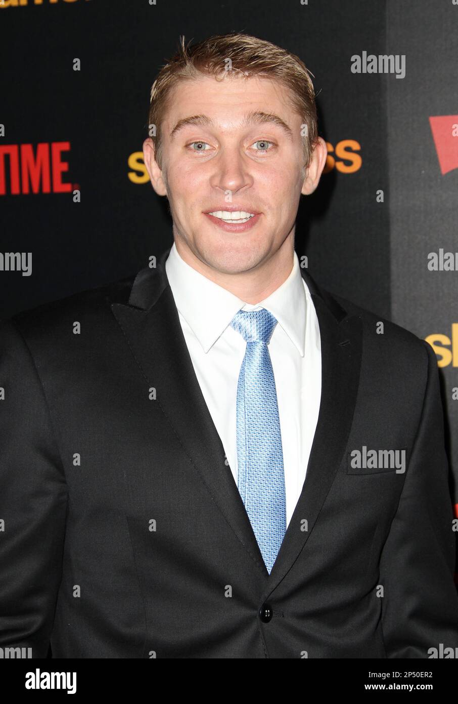 Tyler Jacob Moore attends the premiere reception for Showtime's ...