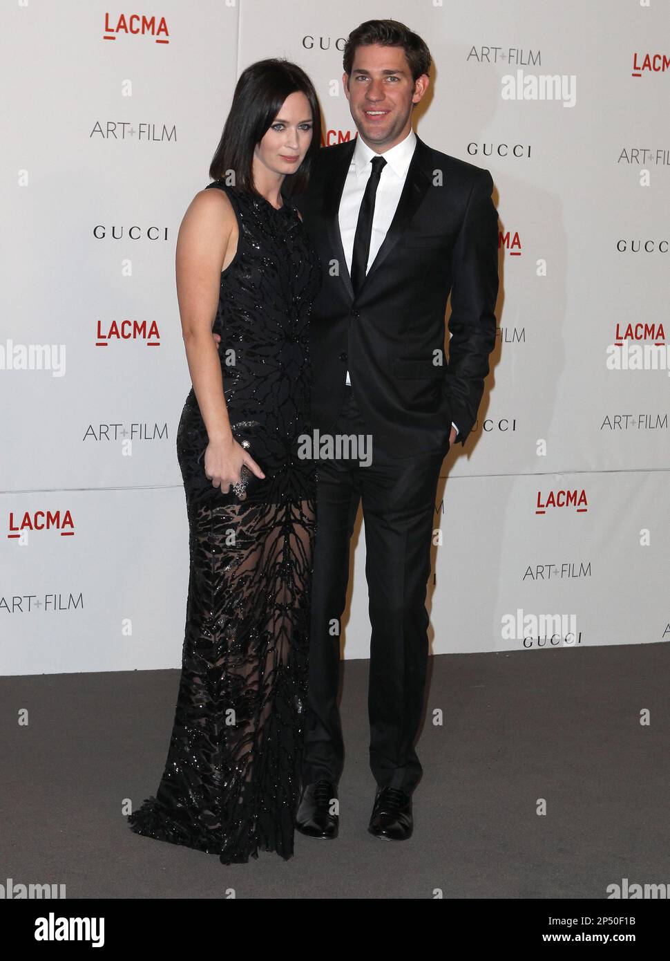 Emily Blunt and John Krasinski attend LACMA Art + Film Gala Honoring ...