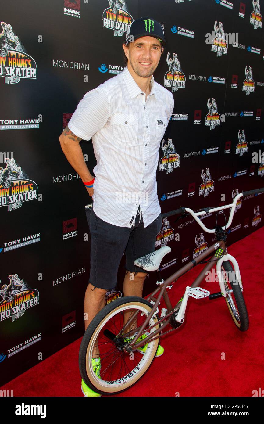 Jamie Bestwick arrives at the 9th Annual Stand Up For Skateparks ...