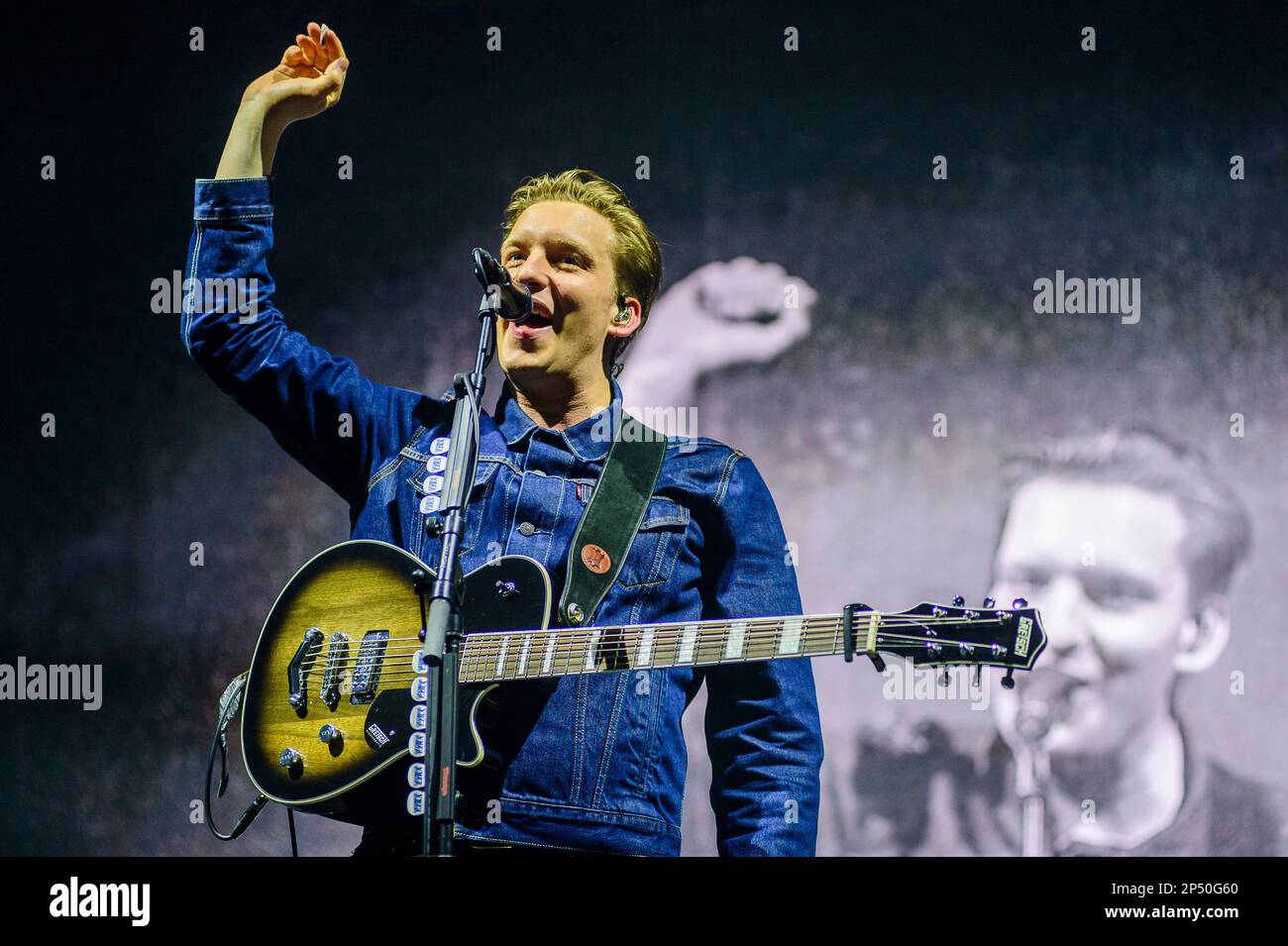 The british pop singer Georges Ezra performs live in Brussels | Le ...