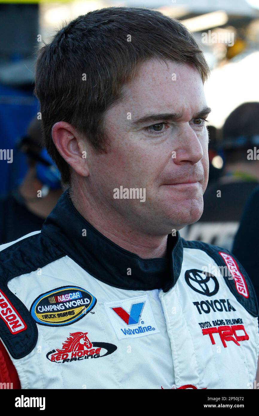 Timothy Peters during practice for the NASCAR Truck Series Winstar ...