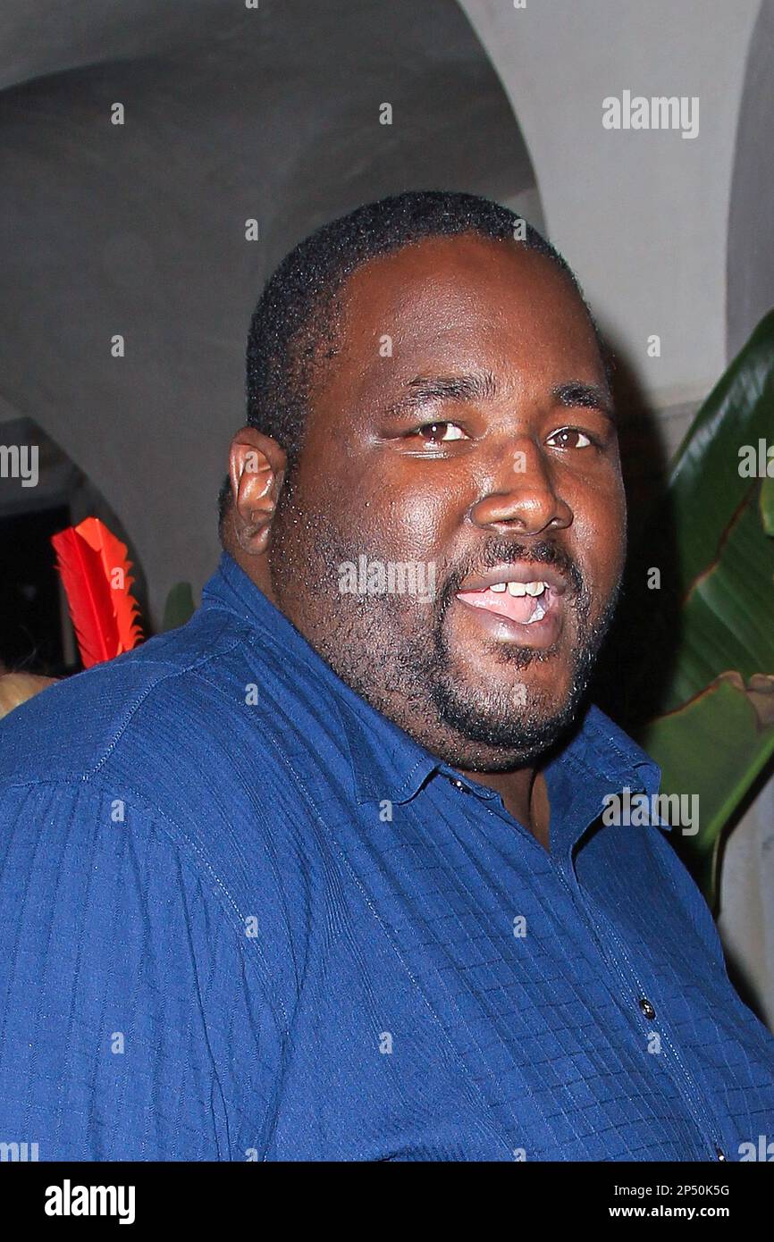 Quinton Aaron attends the Ncredible Haunted Mansion party hosted by ...