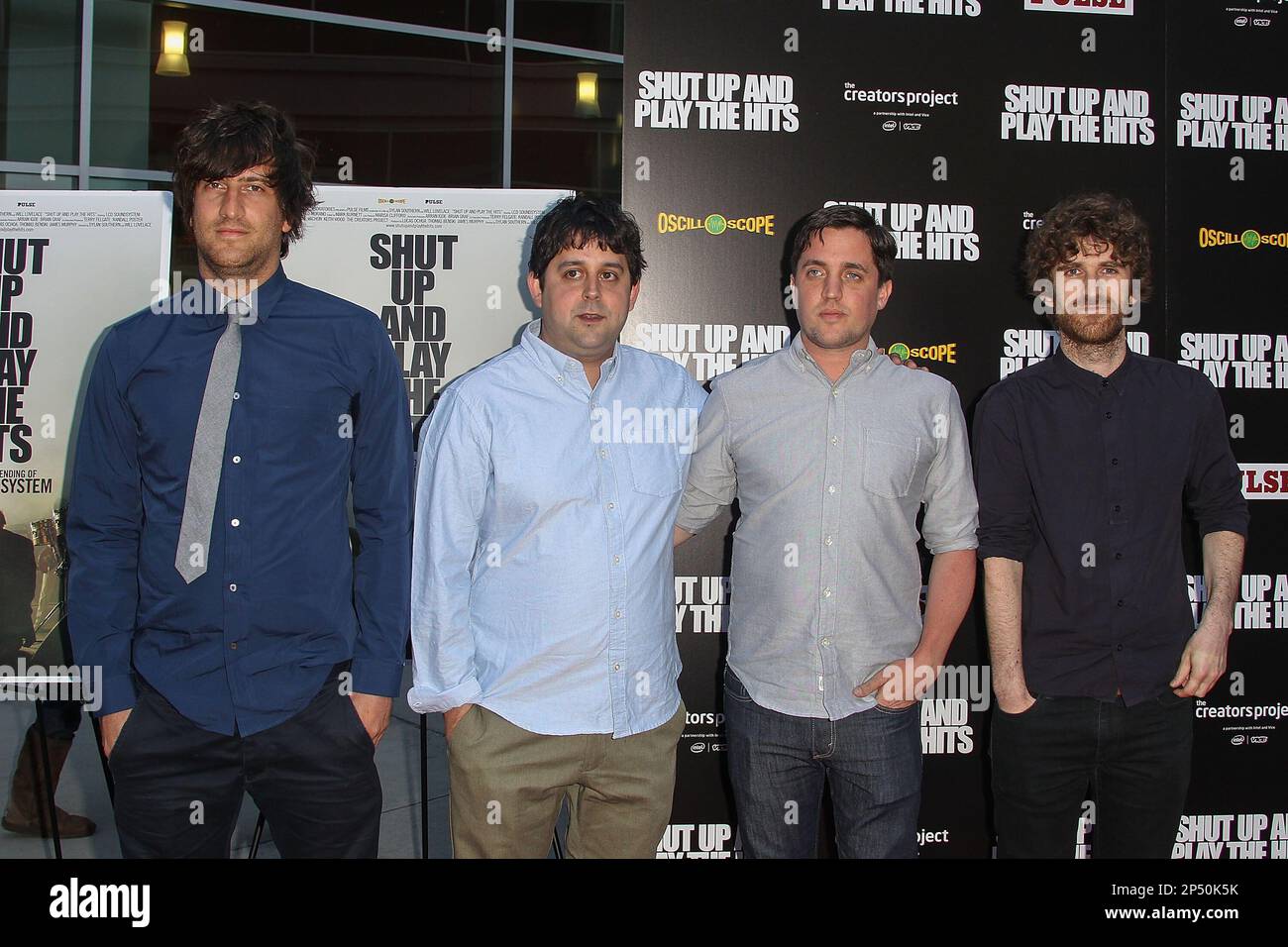 Thomas Benski, Lucas Ochoa, Will Lovelace and Dylan Southern attend the ...