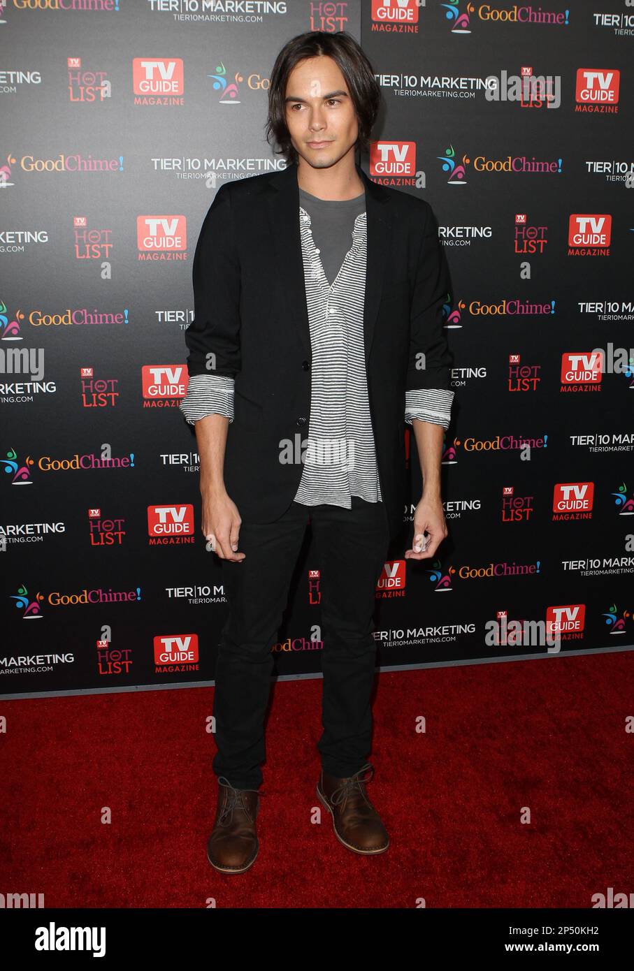 Tyler Blackburn attends TV Guide magazine's Annual Hot List Party at ...