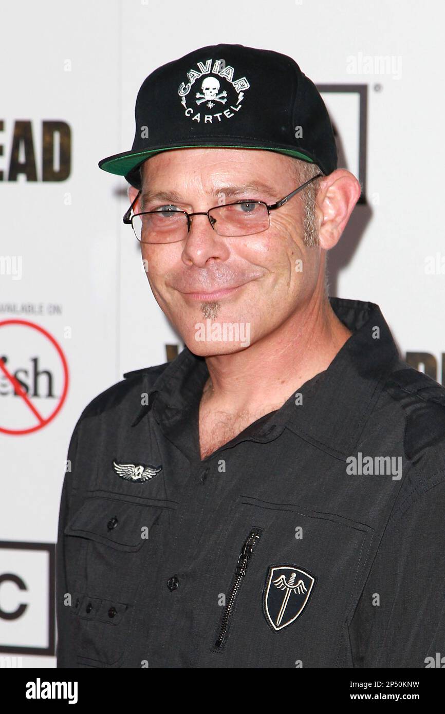 John Murdy attends the premiere of AMC's 'The Walking Dead' 3rd Season ...