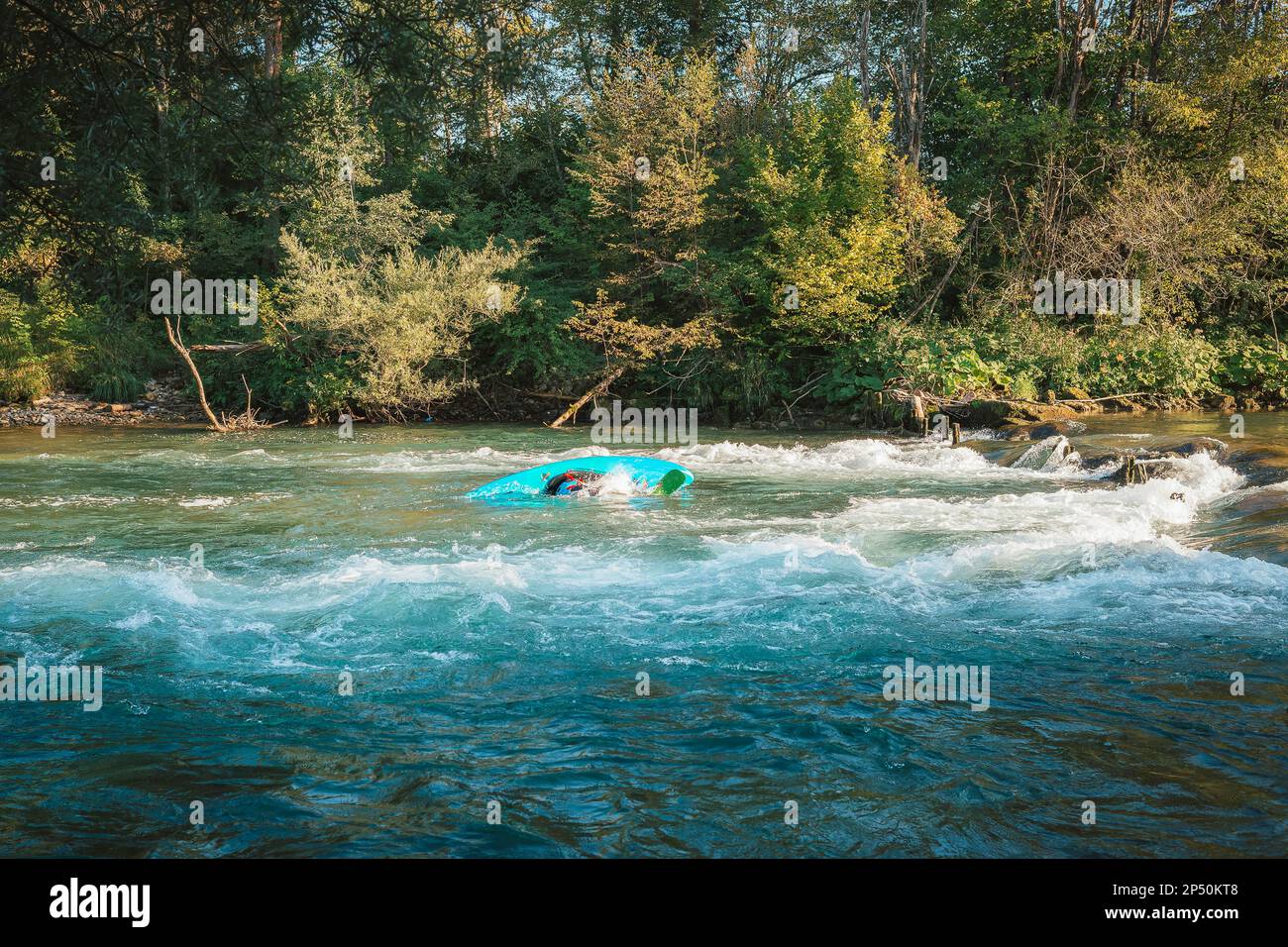 Canoe flip hi-res stock photography and images - Alamy