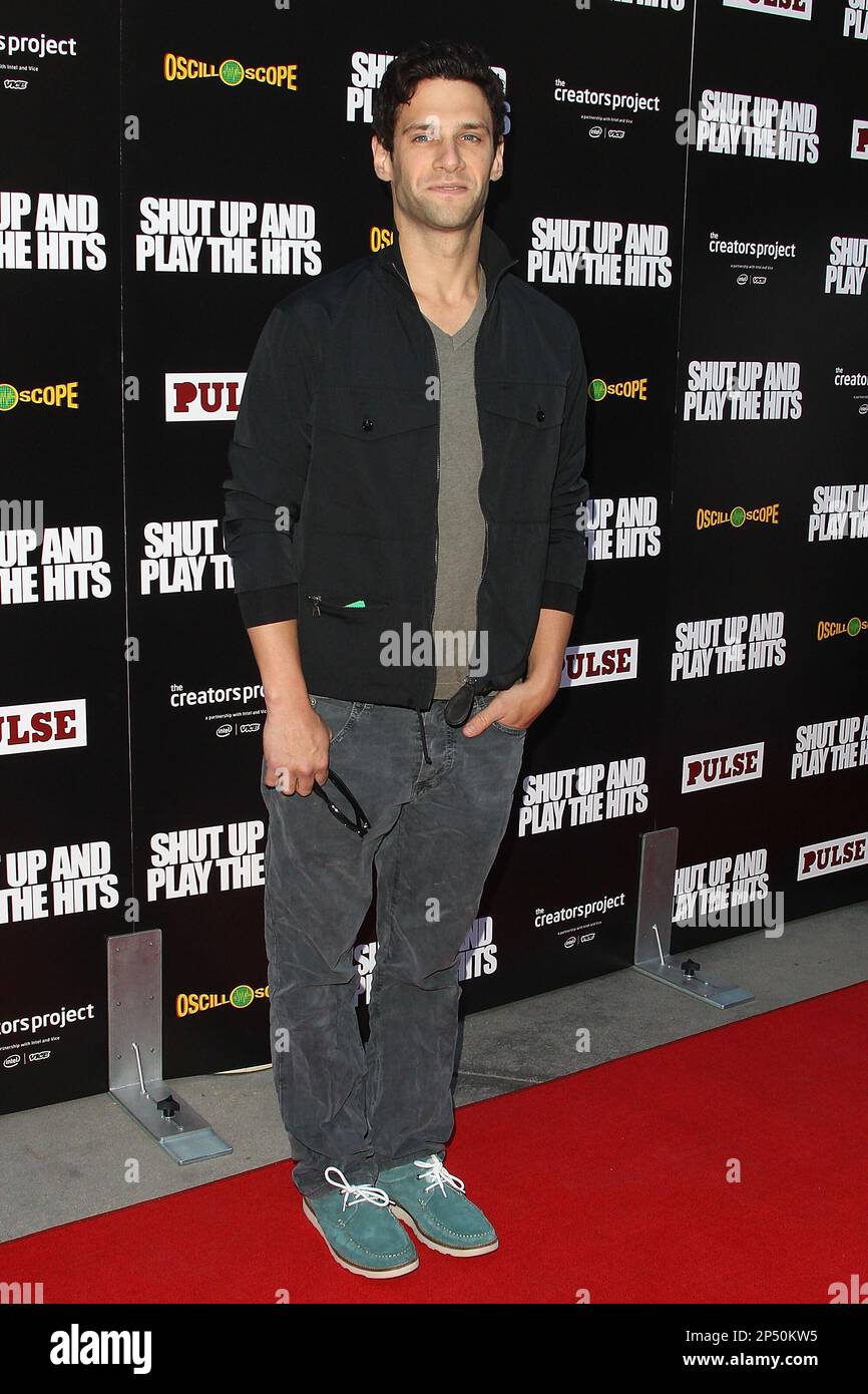 Justin Bartha attends the premiere of Oscilloscope Laboratories' 'Shut ...