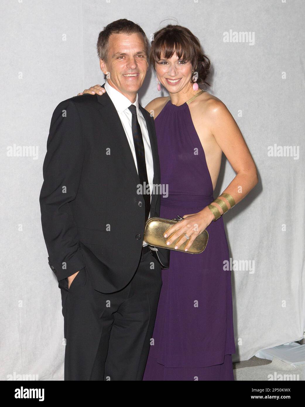 Charlie Gillingham (L) attends LA Opera's White Night season opening ...