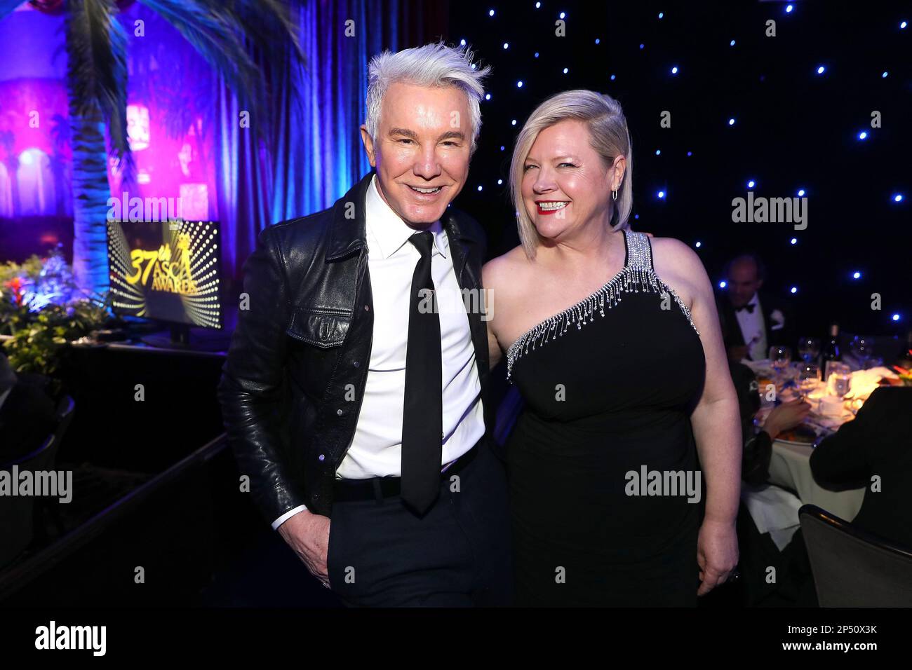 Beverly Hills, USA. 05th Mar, 2023. Baz Luhrmann and Mandy Walker pose ...