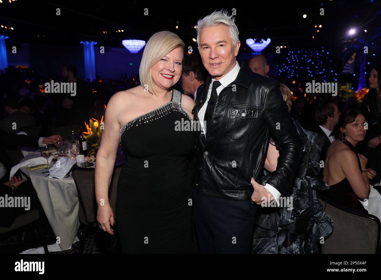 Beverly Hills, USA. 05th Mar, 2023. Baz Luhrmann and Mandy Walker pose ...