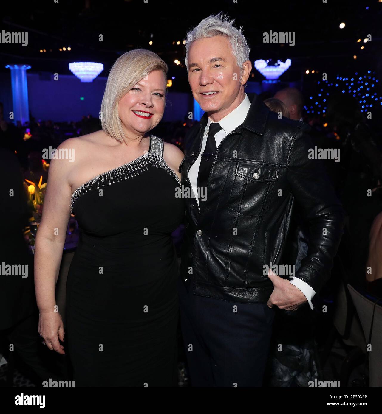 Beverly Hills, USA. 05th Mar, 2023. Baz Luhrmann and Mandy Walker pose ...