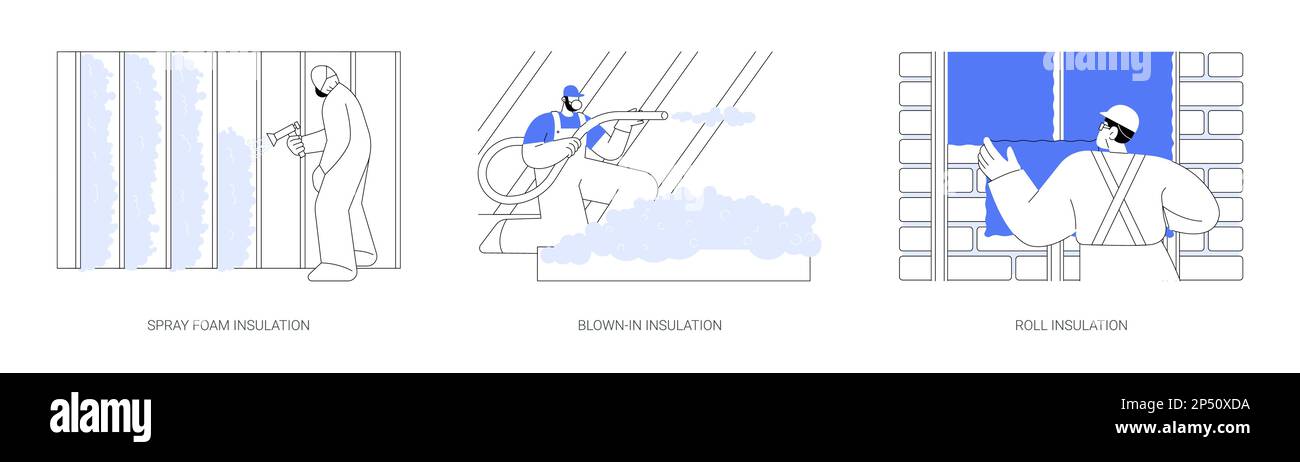 Private house insulation abstract concept vector illustrations Stock Vector Image & Art - Alamy