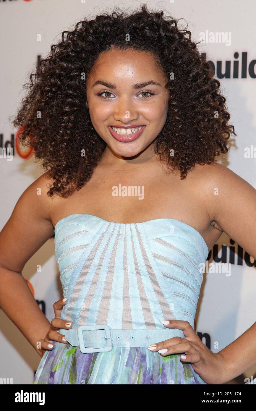 Actress Jaylen Barron attends the BuildOn charity event at Aventine Hollywood on June 3, 2013 in ...
