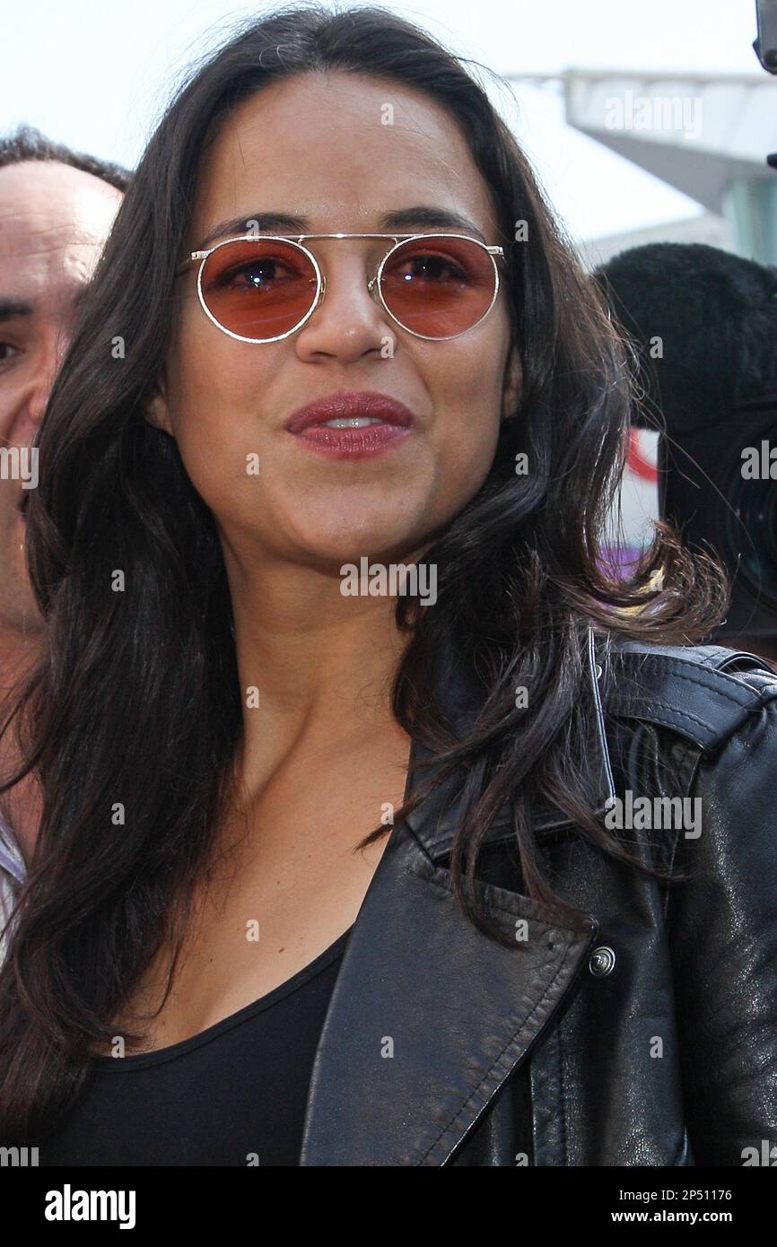 Michelle Rodriguez attends the Turbo-Charged Party And Surprise Pop-Up ...