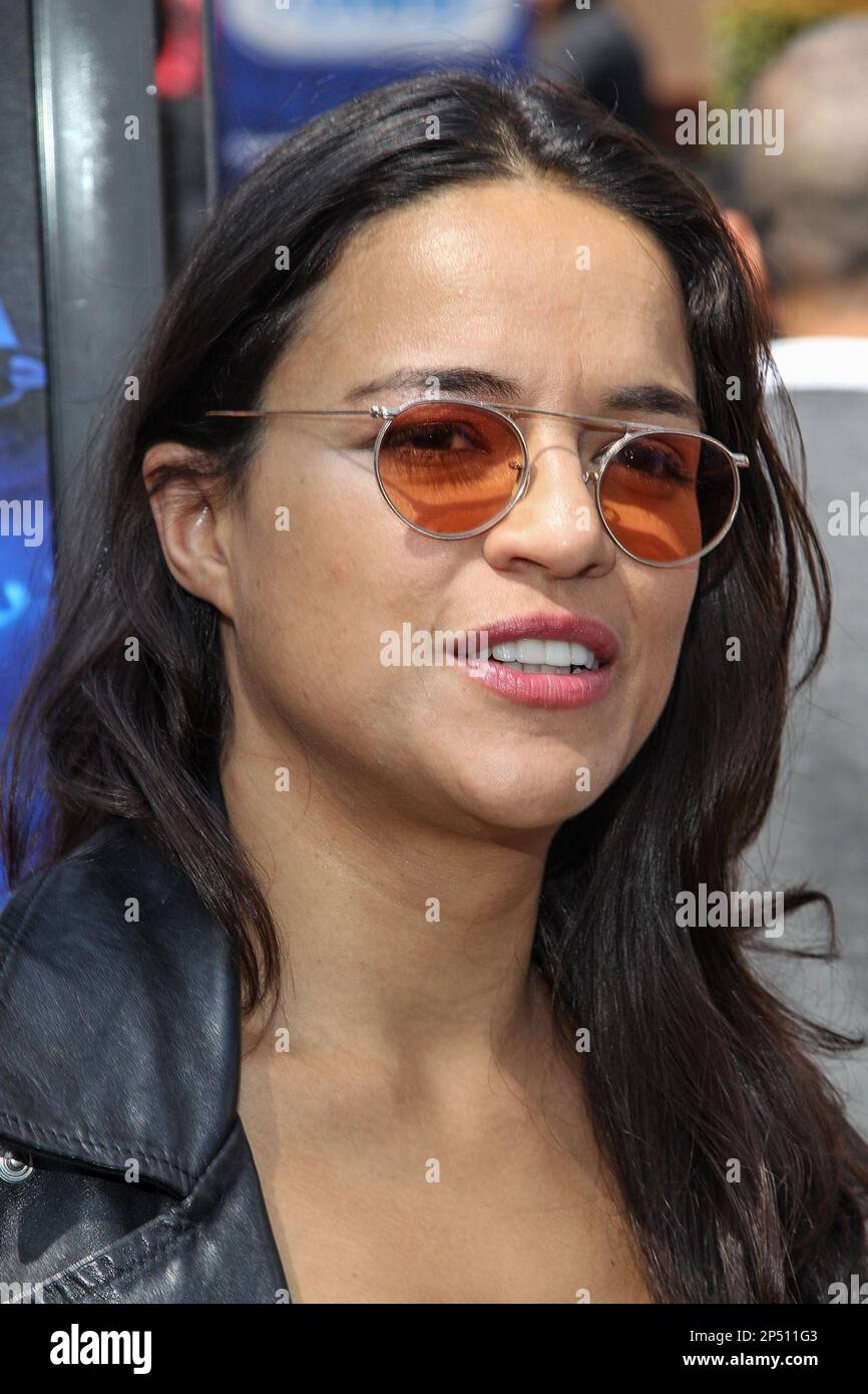 Michelle Rodriguez attends the Turbo-Charged Party And Surprise Pop-Up ...