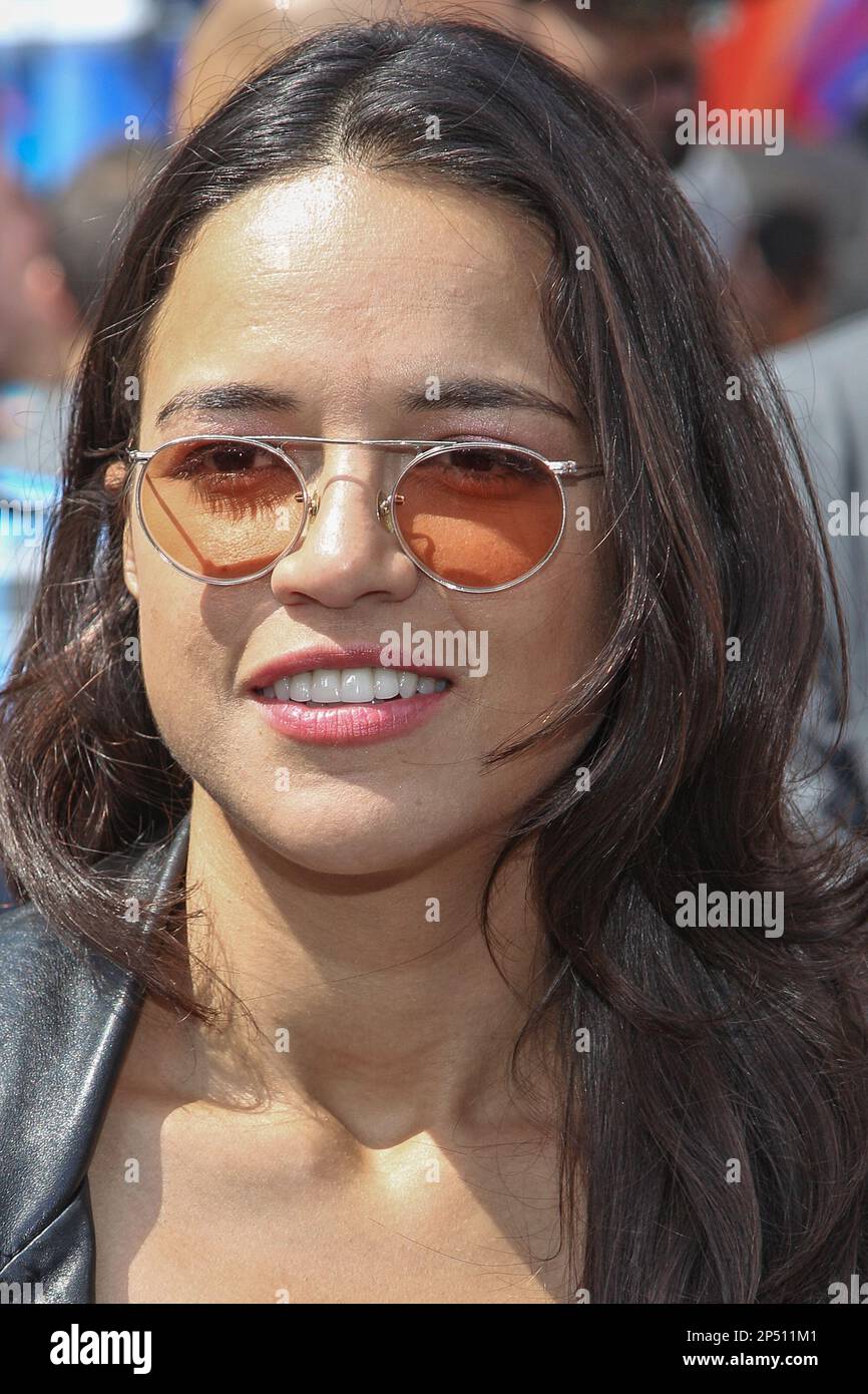 Michelle Rodriguez attends the Turbo-Charged Party And Surprise Pop-Up ...