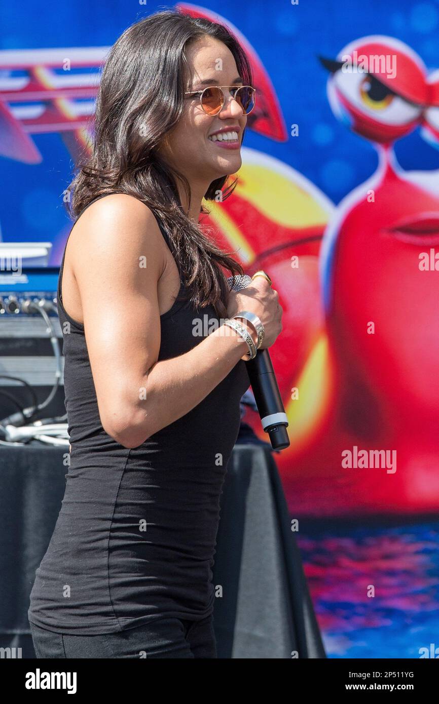 Michelle Rodriguez attends the Turbo-Charged Party And Surprise Pop-Up ...