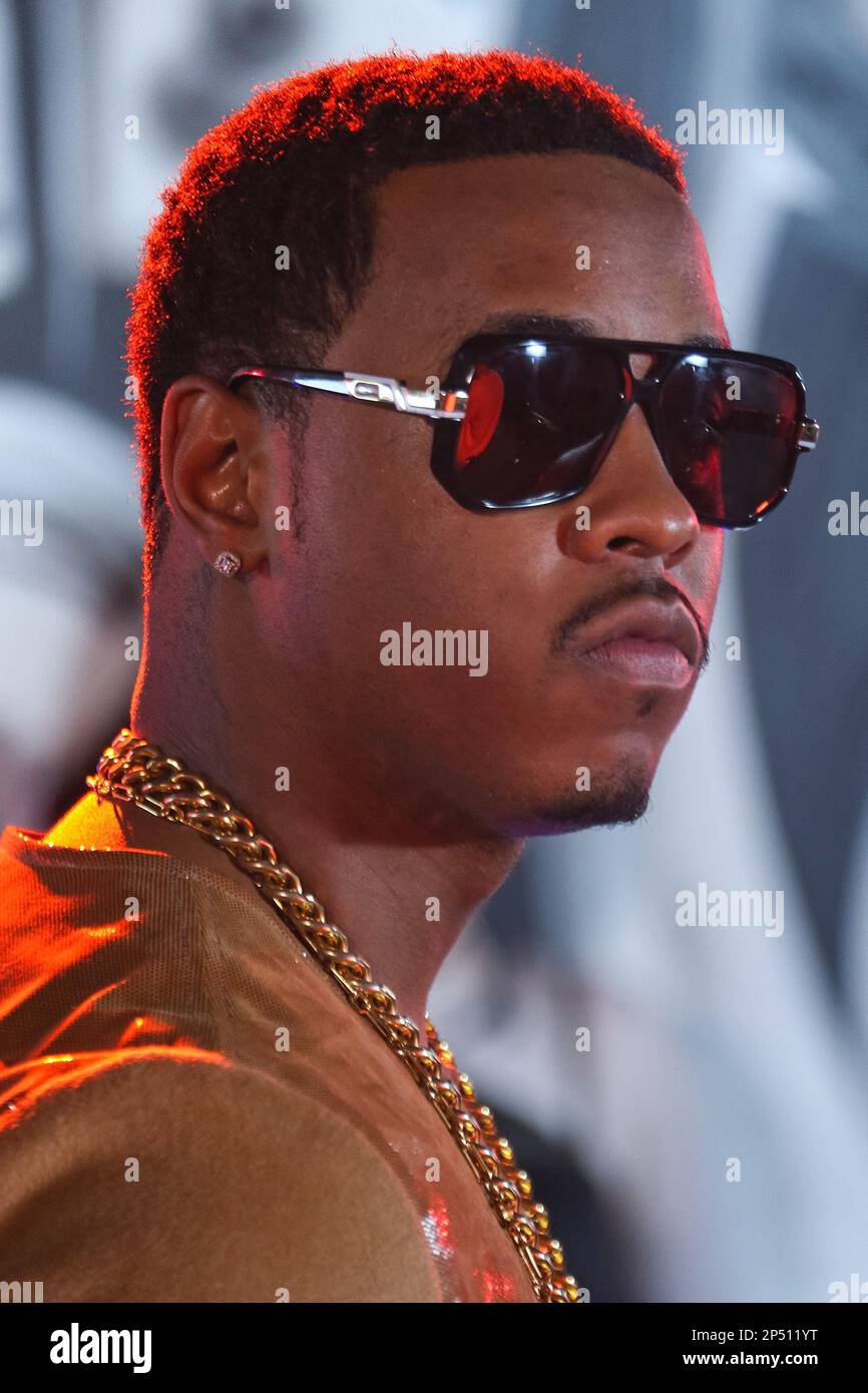 Jeremih on set during the filming of Gillie Da Kid's video for "Tattoo ...