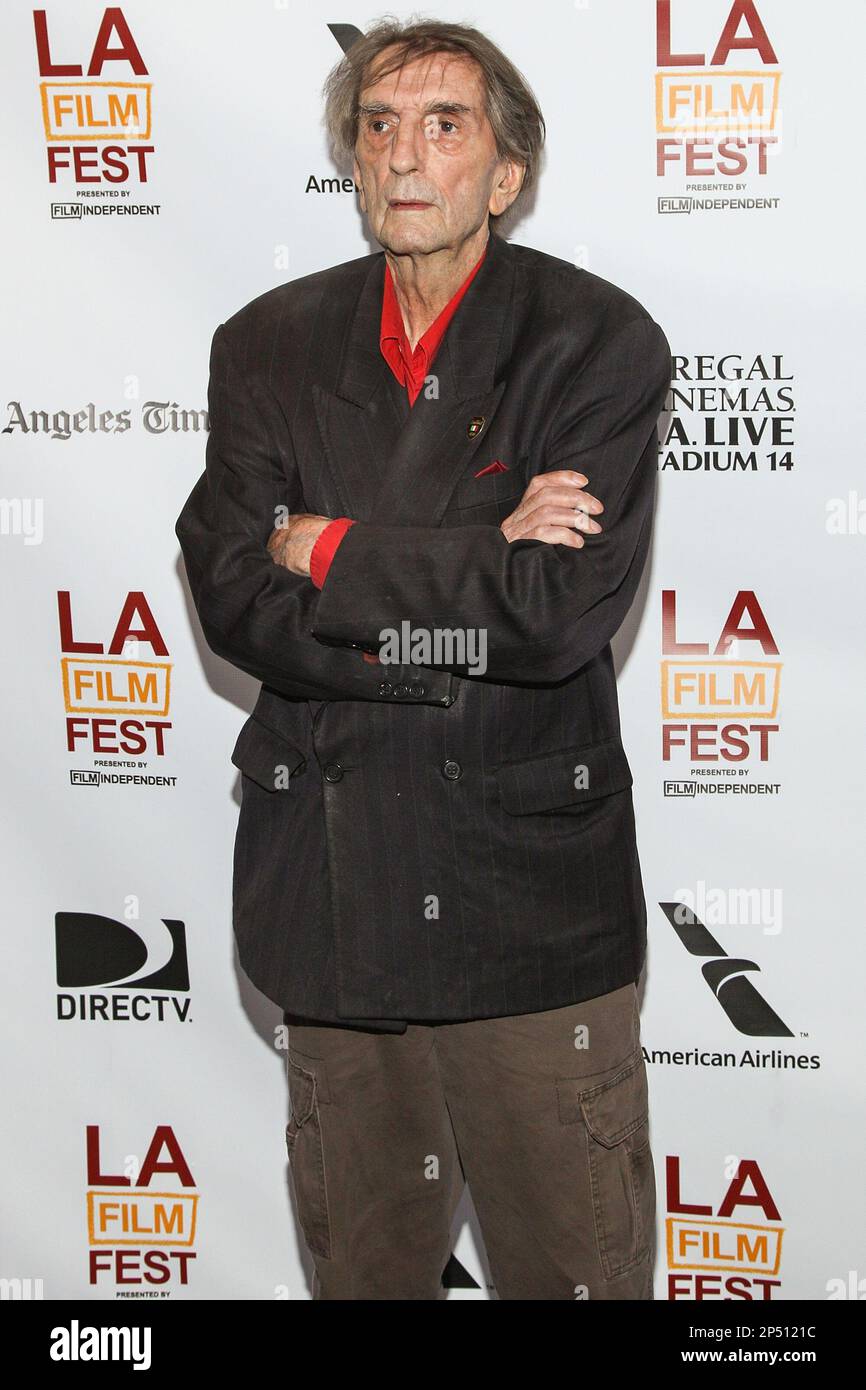 Actor Harry Dean Stanton attends the 2013 Los Angeles Film Festival ...