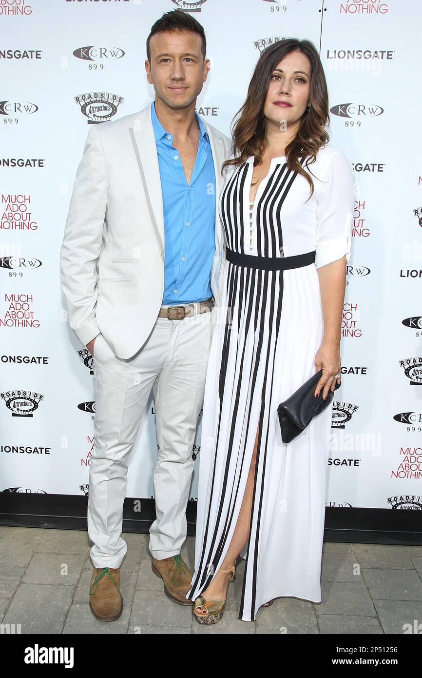 Actors Emma Bates and Joshua Zar attend the screening of Lionsgate and ...