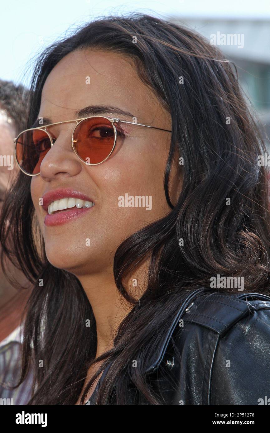 Michelle Rodriguez attends the Turbo-Charged Party And Surprise Pop-Up ...