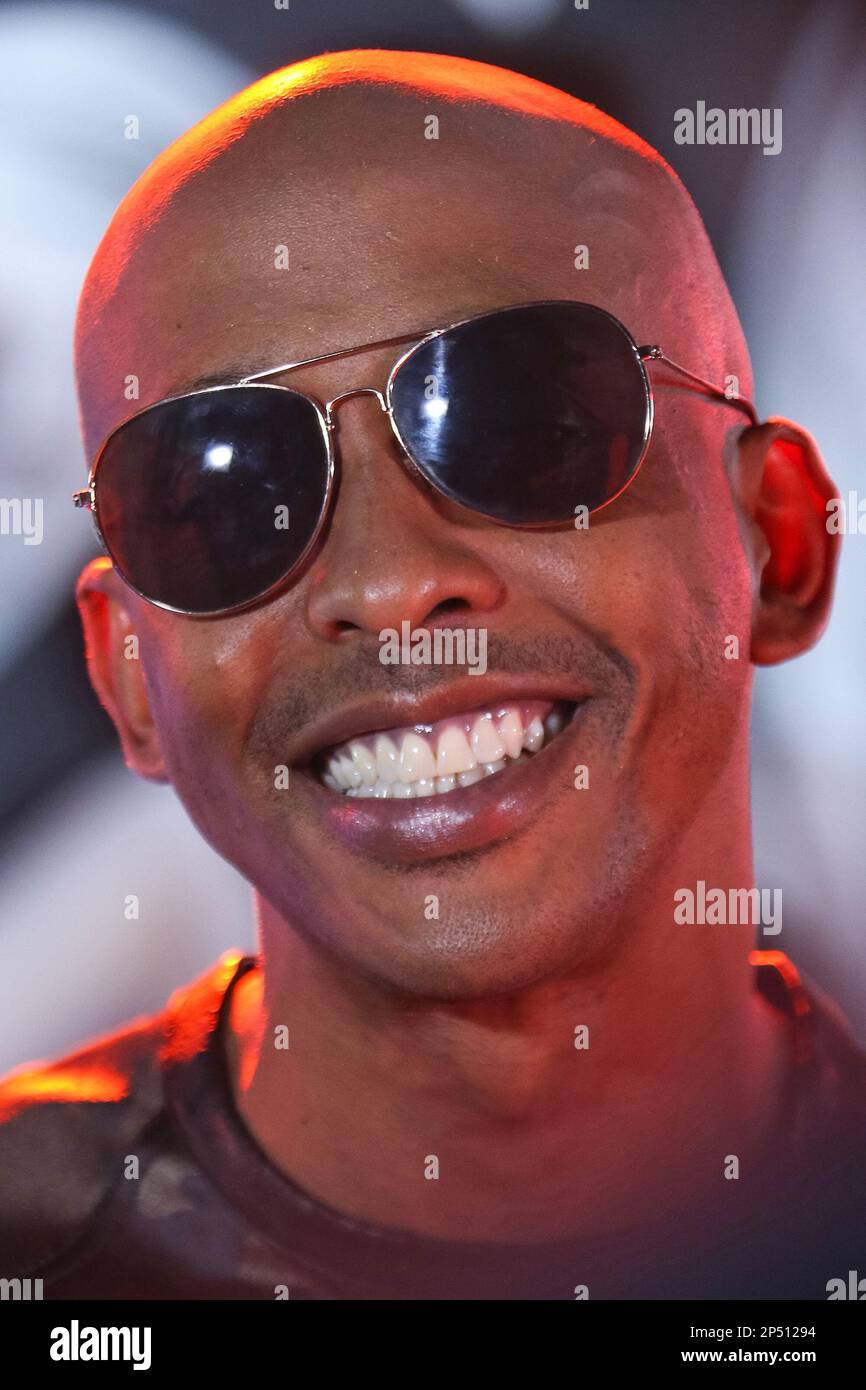 Gillie Da Kid on set during the filming of his new video for "Tattoo ...