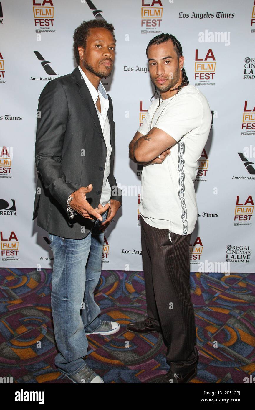 Actors Raymond T. Williams and Danny Henriquez attend the 2013 Los ...