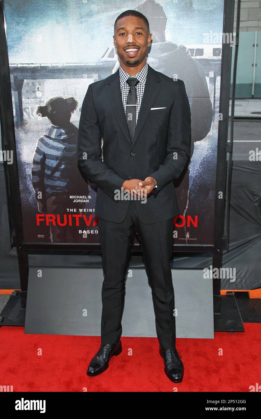 Actor Michael B. Jordan attends the 2013 Los Angeles Film Festival ...
