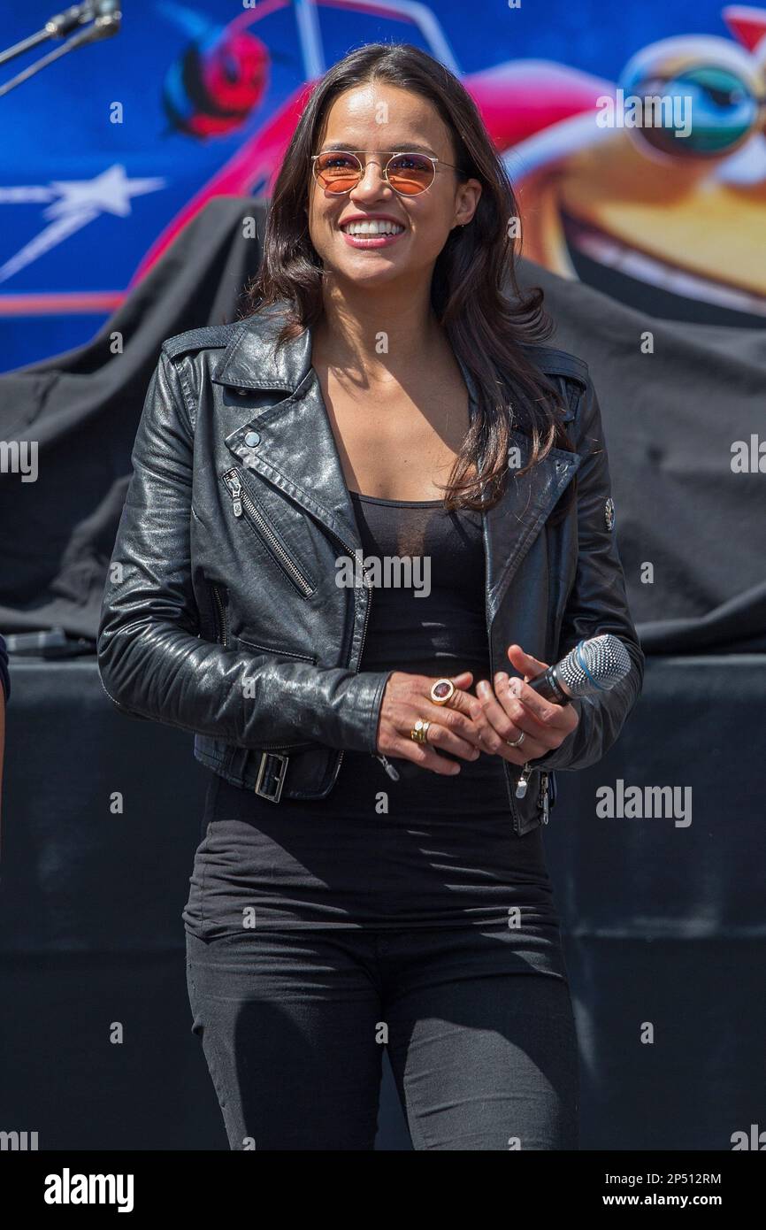 Michelle Rodriguez attends the Turbo-Charged Party And Surprise Pop-Up ...