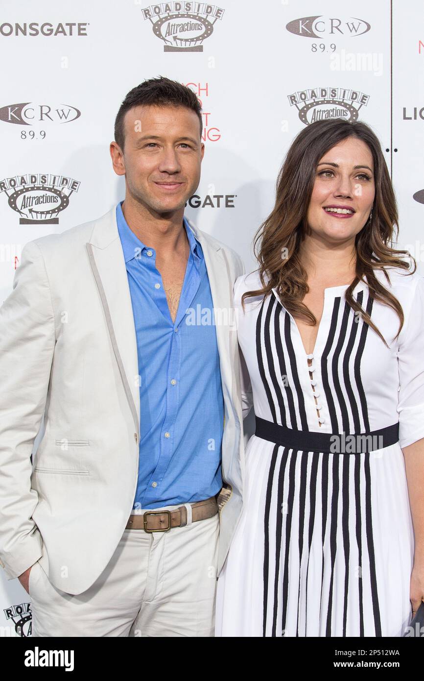 Actors Emma Bates and Joshua Zar attend the screening of Lionsgate and ...