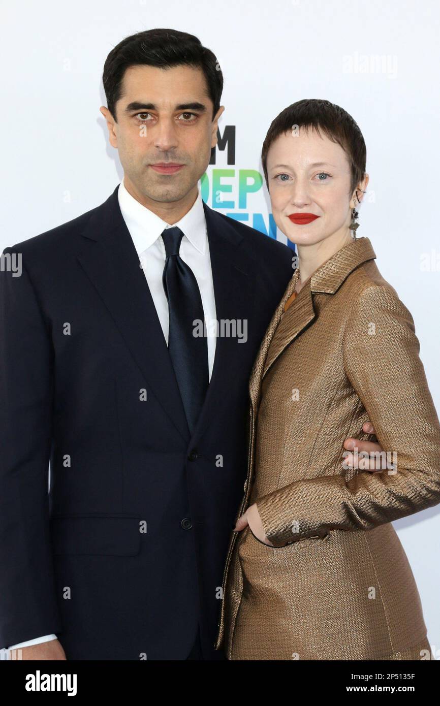 Karim saleh and andrea riseborough hi-res stock photography and images ...