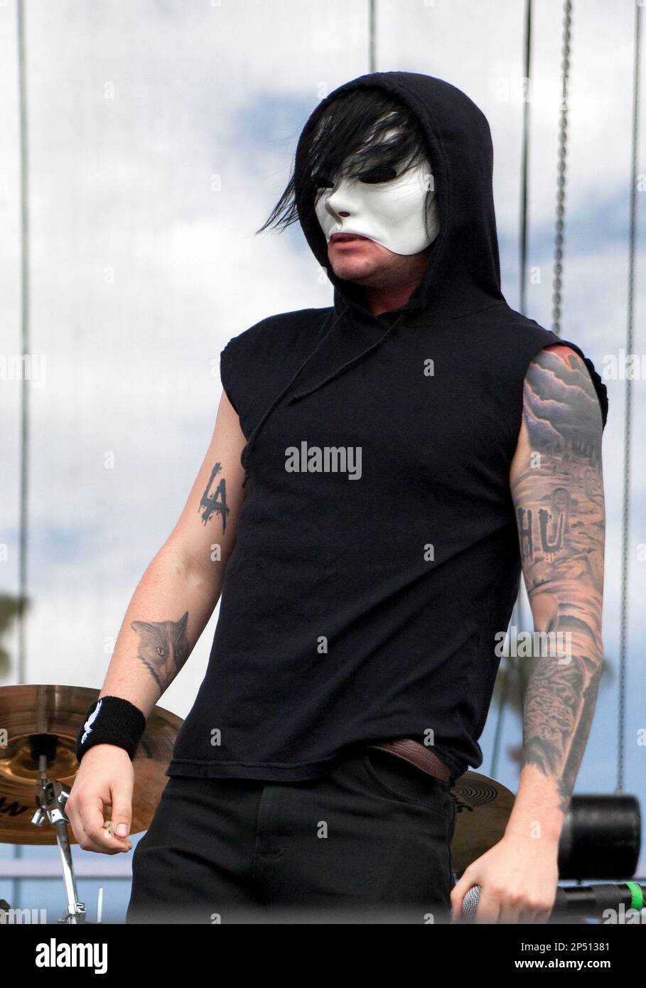 Da Kurlzz of Hollywood Undead performs at EPICENTER '09: 'So Cal's Rock ...