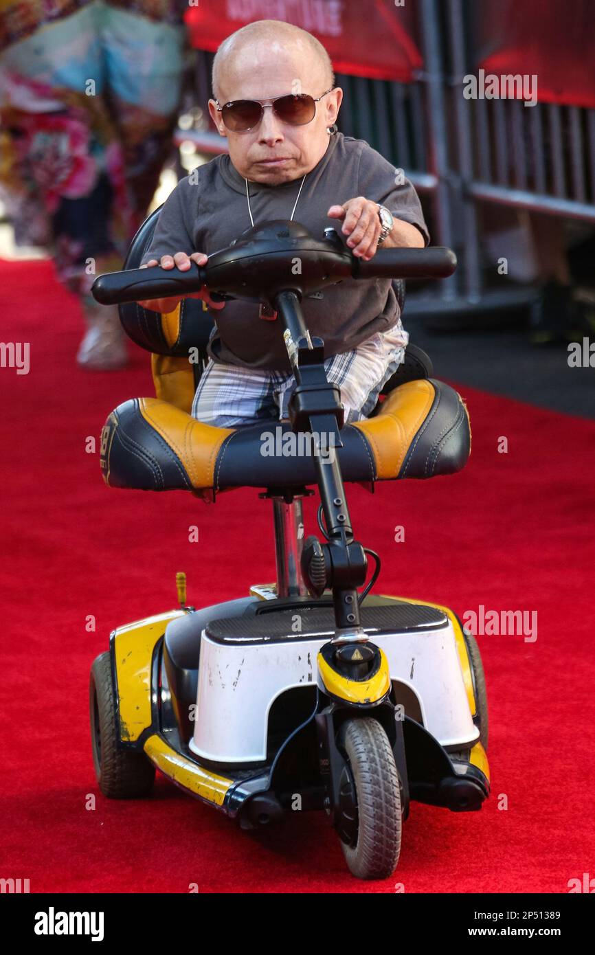 Actor Verne Troyer attends the premiere Of Walt Disney Pictures' "The ...