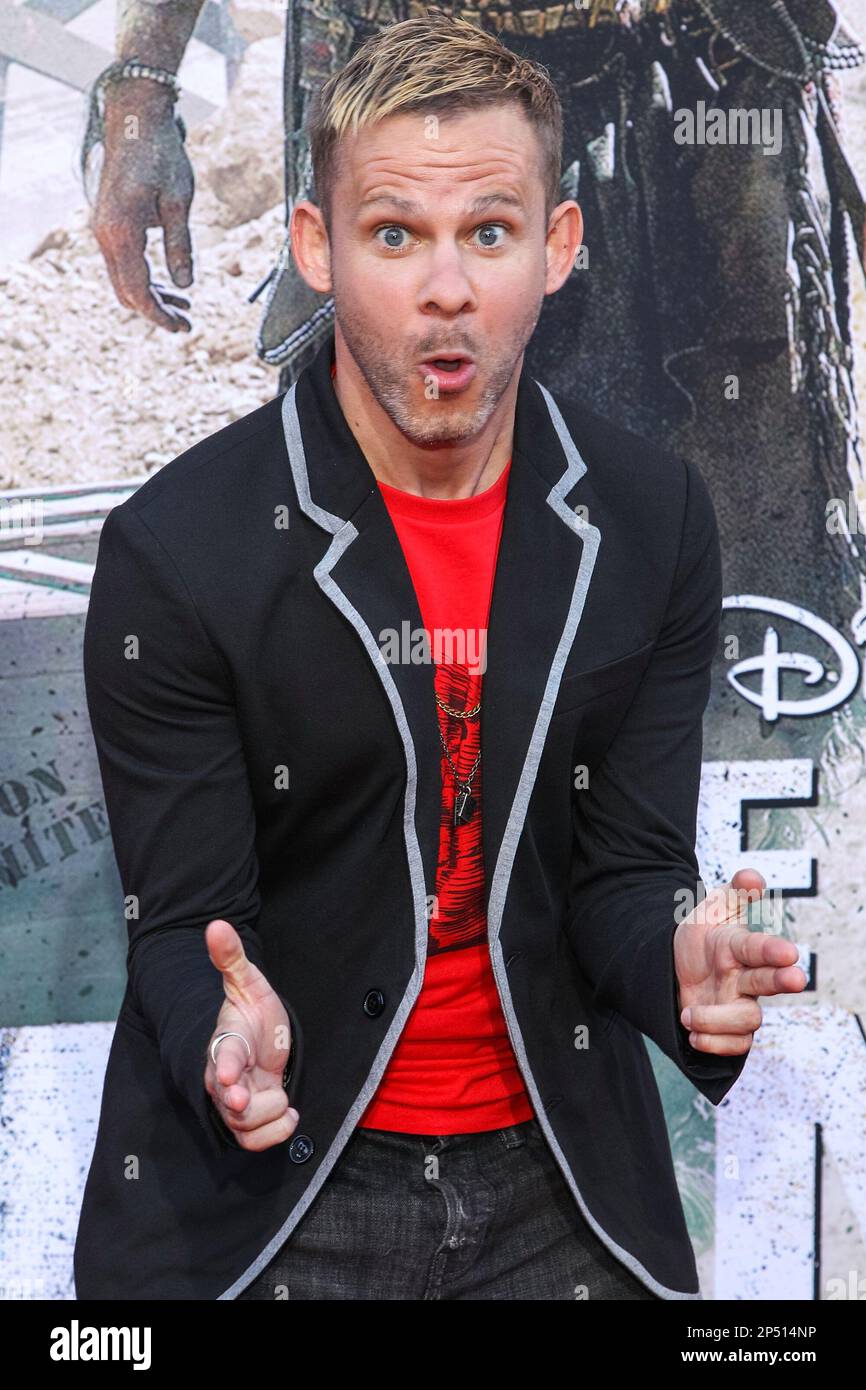 Actor Dominic Monaghan attends the premiere Of Walt Disney Pictures ...