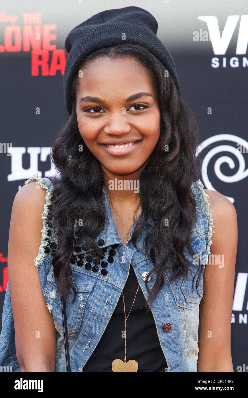 Singer China Anne McClain attends the premiere Of Walt Disney Pictures ...