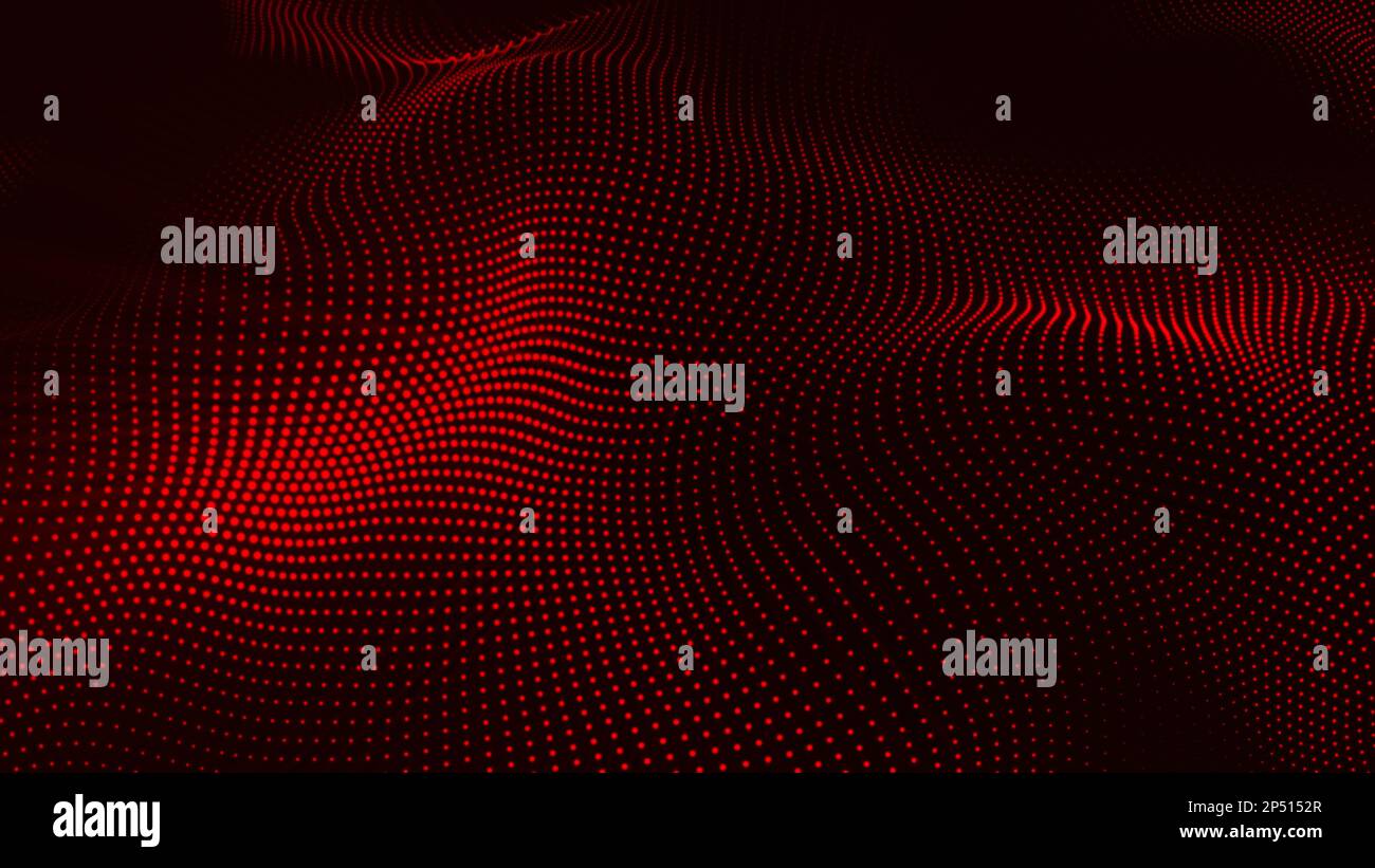 Abstract animated red data line hi-res stock photography and images - Alamy