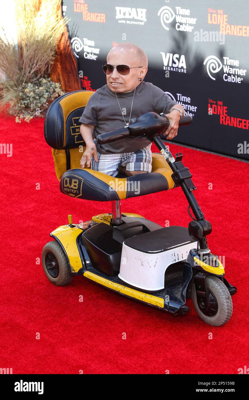Actor Verne Troyer attends the premiere Of Walt Disney Pictures' "The ...