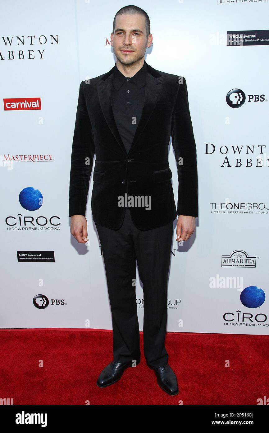 Actor Robert James-Collier attends an evening with 'Downton Abbey' at ...