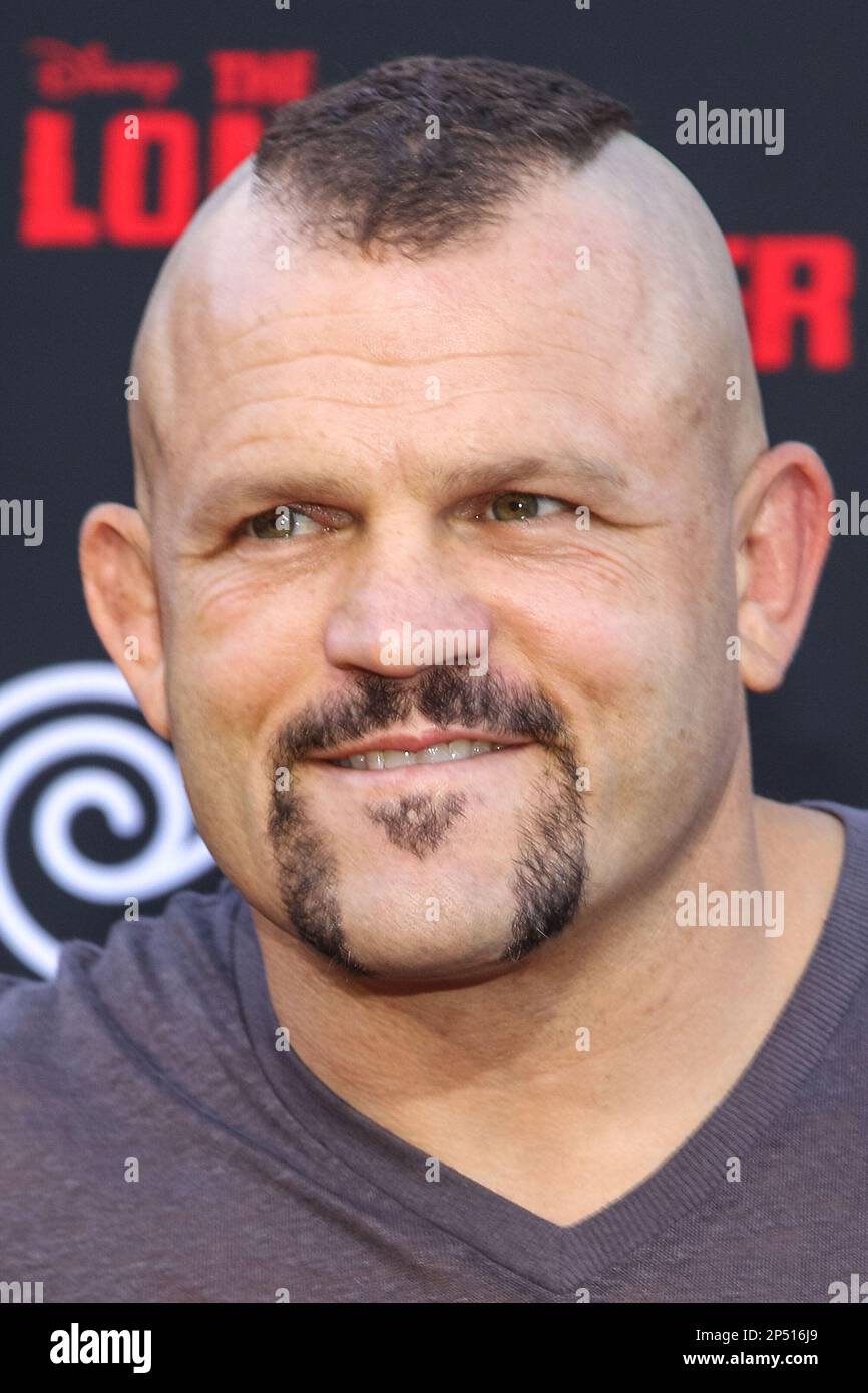 UFC Fighter Chuck Liddell attends the premiere Of Walt Disney Pictures ...